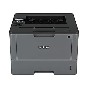 Brother Monochrome Laser Printer, HL-L5100DN, Duplex Two-Sided Printing, Ethernet Network Interface, Mobile Printing, Amazon Dash Replenishment Ready
