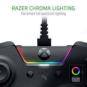 Razer Wolverine Ultimate Officially Licensed Xbox One Controller: 6 Remappable Buttons and Triggers - Interchangeable Thumbsticks and D-Pad - For PC, Xbox One, Xbox Series X & S - Black