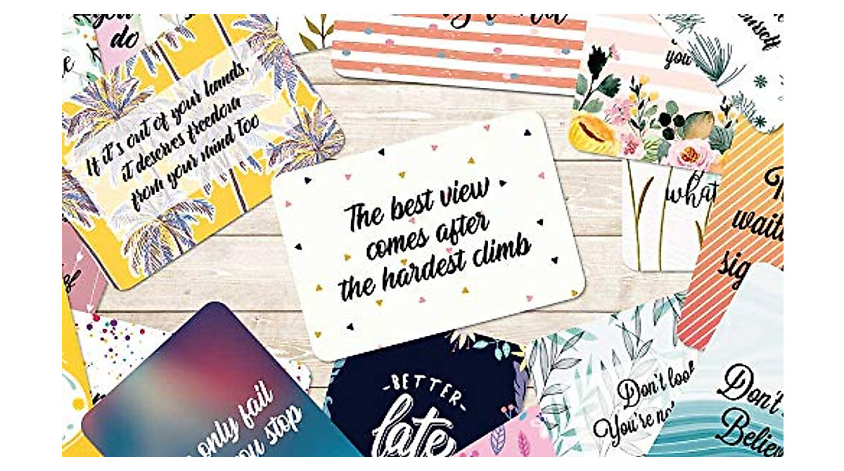 40 Inspirational & Motivational Cards for Encouragement & Appreciation