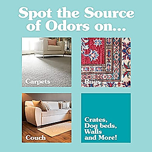 Simple Solution Spot Spotter HD UV LED Urine Detector | Spot and Eliminate Pet Urine Stains and Odors | 1 Light