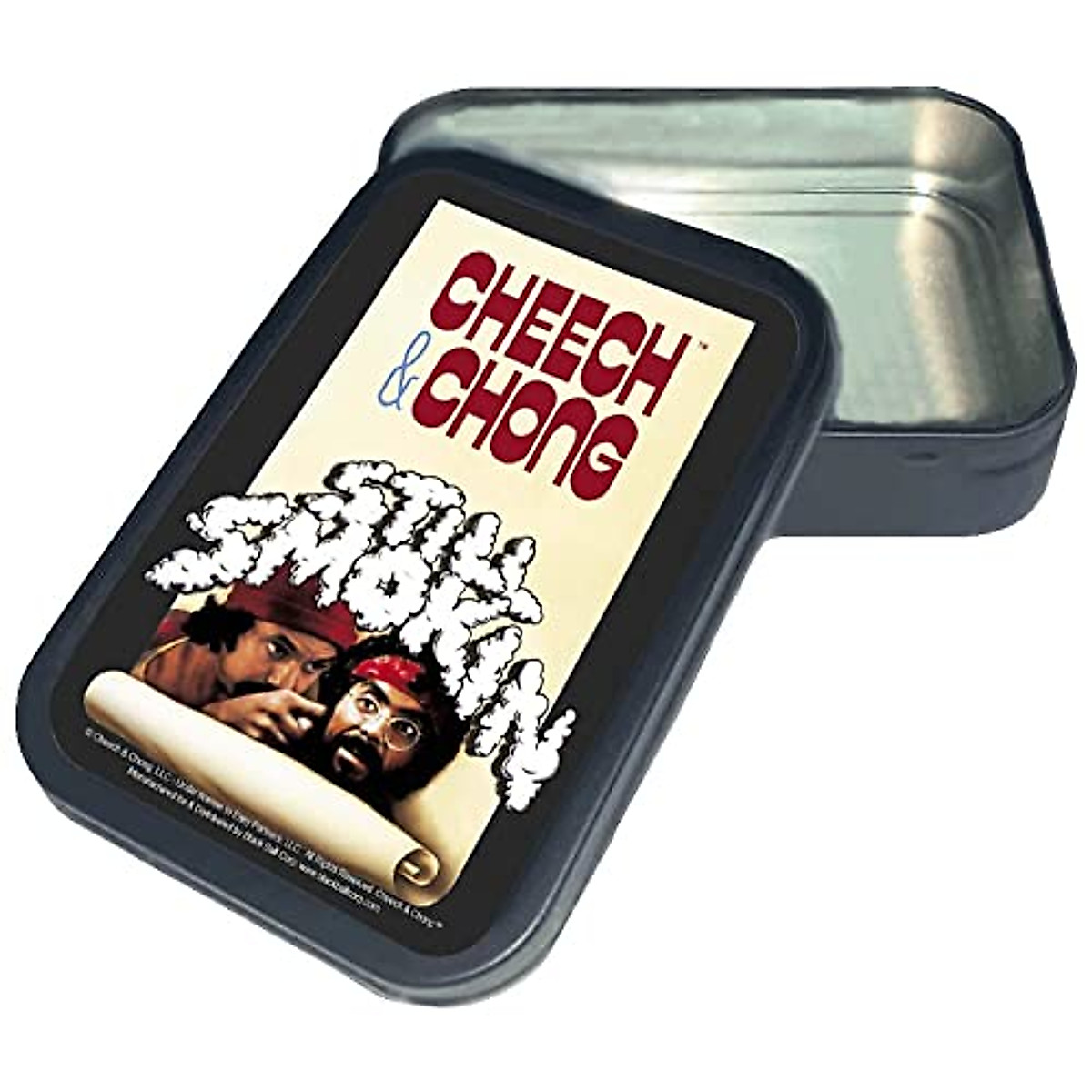 Stash Tins - Cheech & Chong - Still Smokin Storage Container 4.37" L x 3.5" W x 1" H