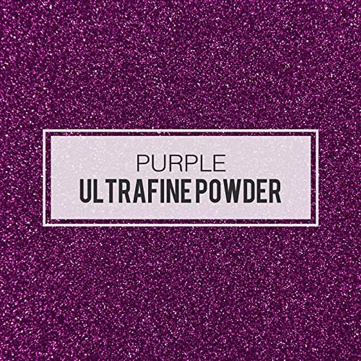Bazayona Ultra Fine Glitter Powder 3.5oz Multi Purpose Premium Glitter for Arts & Crafts Epoxy Resin Jewelry Making Decoration Weddings Cards Flowers Cosmetic Body Nails Hair - Purple