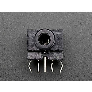 Adafruit Accessories Breadboard-Friendly 3.5mm Stereo Headphone Jack (1 piece)