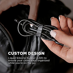 Statik 360 Magnetic Charging Cable - Magnetic USB C Charging Cable, Micro USB, 3-in-1 Magnet Tips Charge All Devices - Magnetic Charger Type C Magnetic Phone Charger - Magnetic Charger Cable 6ft/2m