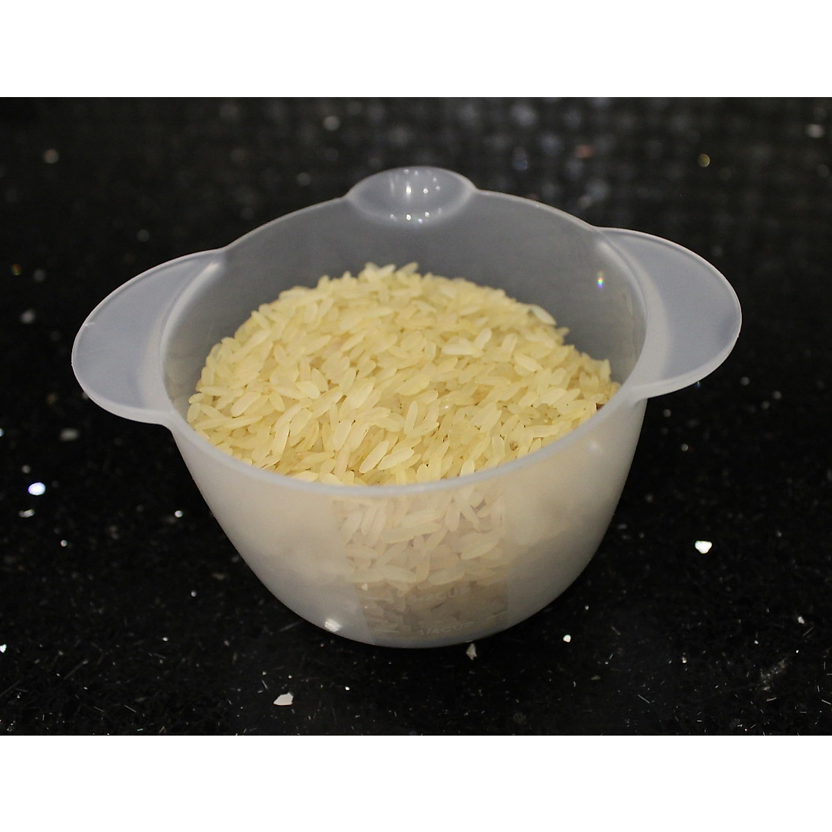 Dependable Industries Inc. Essentials Multi Use Microwave Rice and Grain Cooker Vegetable Steamer with Mixing Serving Paddle and Measuring Cup BPA Free 2.7L