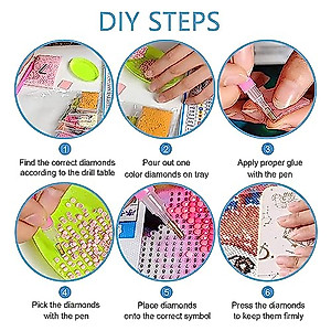 Beach Diamond Painting, Diamond Art Beach Diamond Art Kits Sunset 5D Diamond Painting Kits for Beginners Sea Beach Love Diamond Dot Art Ocean Gem Art Kits for Adults Dimond Art Decor Gifts 12x16Inch