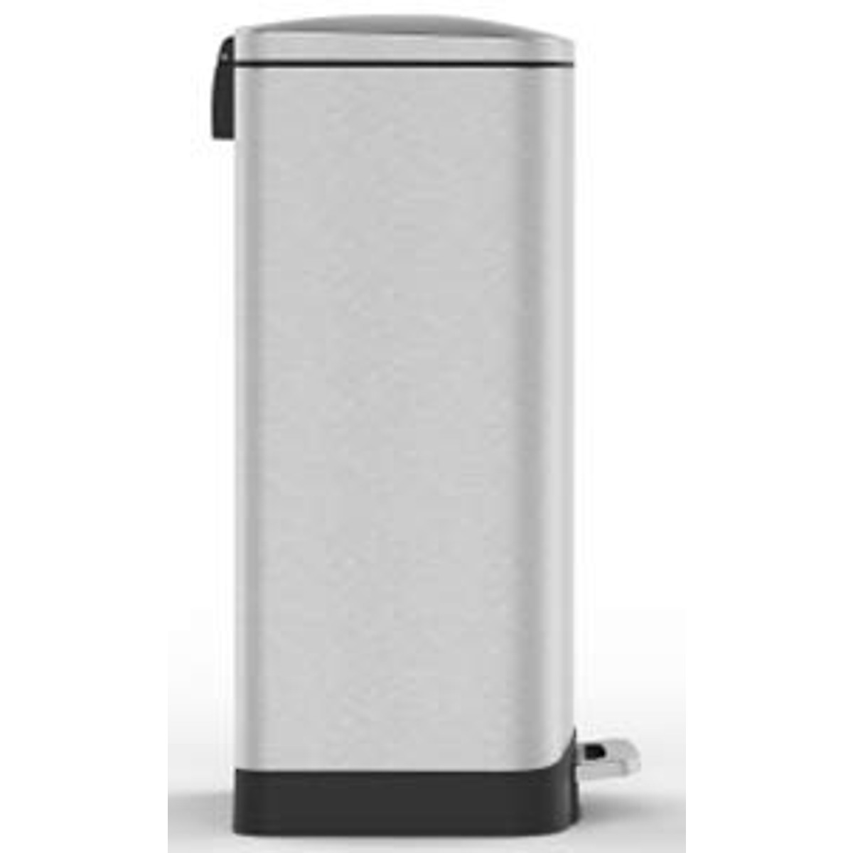 Innovaze 10.6 Gal./40 Liter Stainless Steel Rectangular Step-on Trash Can for Kitchen