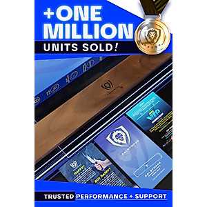 Dalstrong Magnetic Knife Holder Wall - Premium North American Walnut Wood - Knife Magnetic Strip - Aluminum Frame - 18" x 2.5" - Powerful Magnet Kitchen Bar - Easy Mount - Safely Display your Knives