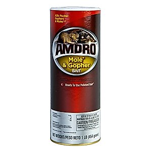 AMDRO Mole & Gopher Bait, 1 lb.