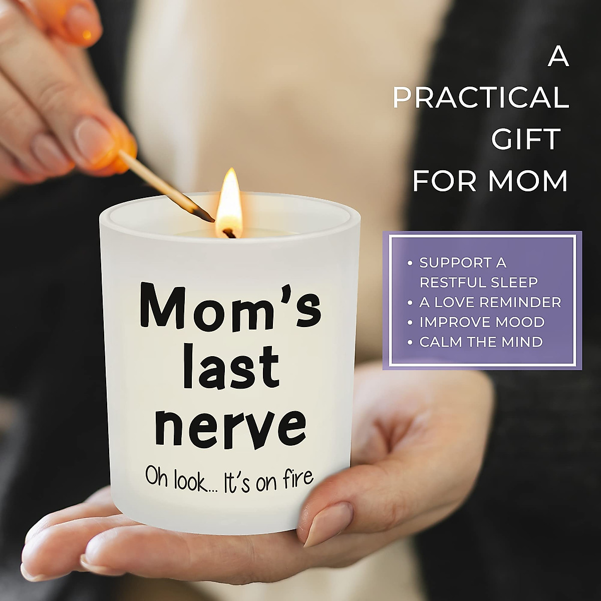Gifts for Mom from Daughter, Son - Mom Gifts, Mother Gifts - Mom Birthday Gifts, Birthday Gifts for Mom, Mothers Day Gifts for Mom, Valentines Day Gifts for Mom - Presents for Mom - Scented Candle