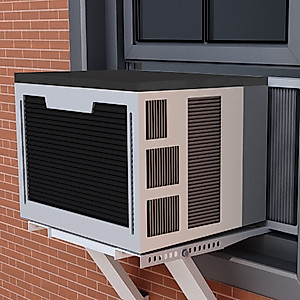 Powrocket Window Air Conditioner Drip Cushion,24" x 17" x 3/4" Removable Foam Cushion with Easy Installation Magnetic Back for Window AC Units