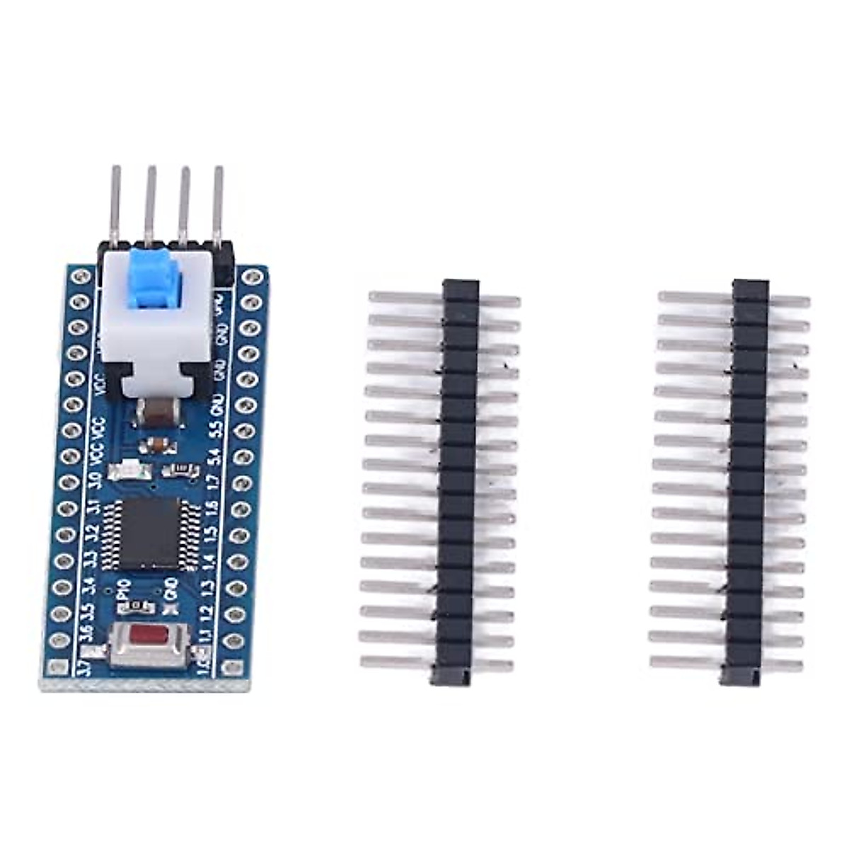 Core Boards Module, STC15W408AS Chip Easy Installation 6 Channel VCC GND LED Indicator High Speed Development Board for DIY