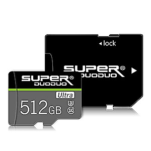 512GB Micro SD Card Memory Card Class 10 High Speed Flash Card for Smartphone/Computer/Camera/Portable Gaming Devices/Dash Cam(512GB)