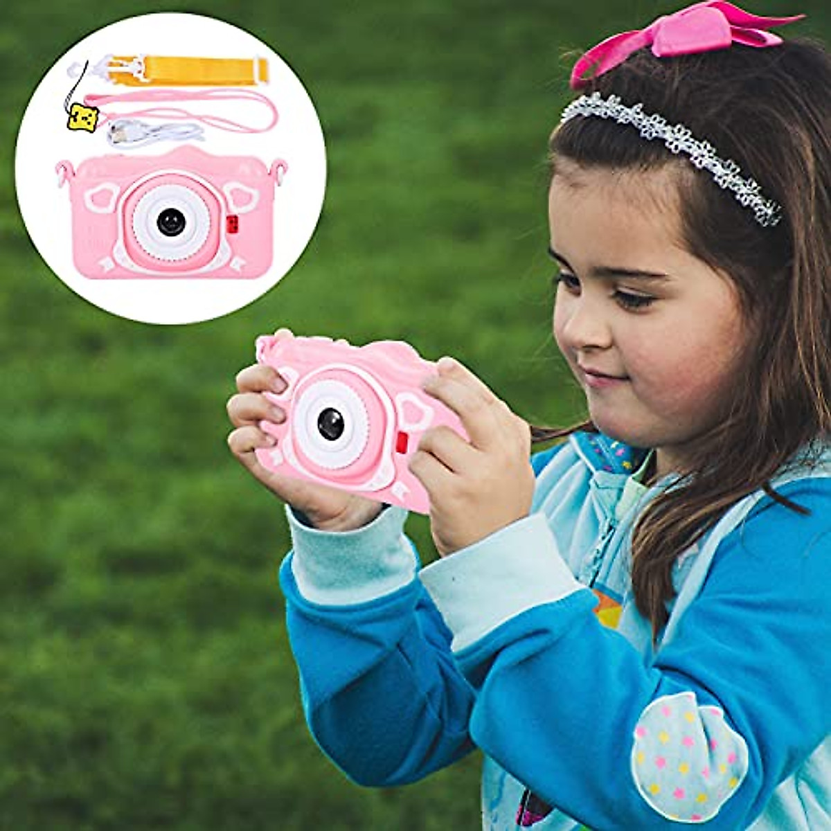 ARTIBETTER Kids Videos Lovely Children High Definition Digital Camera Cartoon Camera Toy Kids Gift Children's Digital Camera
