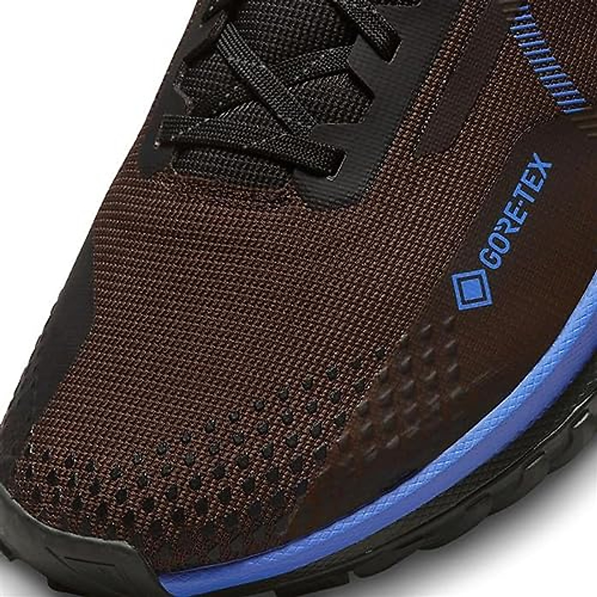 Nike Men's Trail Running Shoe (Velvet Brown/Black/Golden Moss/Medium Blue, us_Footwear_Size_System, Adult, Men, Numeric, Medium, Numeric_8)