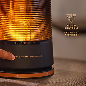 Vornado LUCERNA 3 Alchemy Ultrasonic Humidifier with Ambient Light, 1.5 gallon capacity, 24 Hour Runtime, Modern Luxury Design, Auto Shut-Off