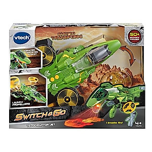 VTech Switch and Go Velociraptor Jet, Green