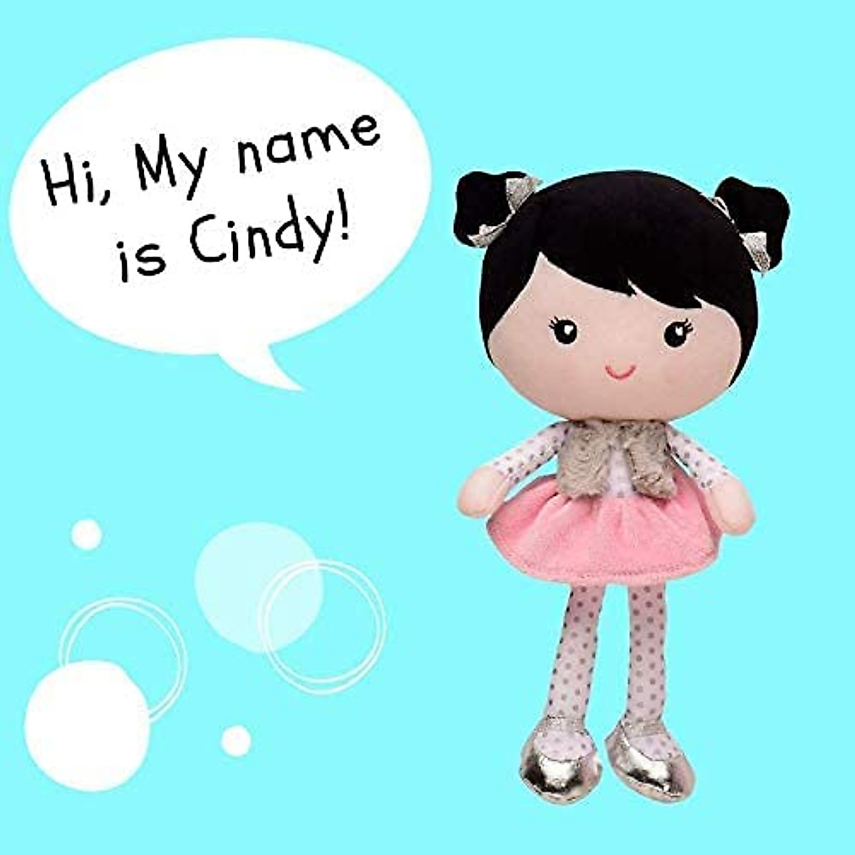 Baby Starters Plush Snuggle Buddy Baby Doll, Cindy