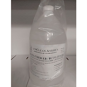 UniClean America Butyl Ether EB - Glycol Ether EB - Butyl Glycol / 2- butoxyethanol/Ethylene Glycol Mono Butyl Ether 99.9% - Made in USA - Size: 64 fl oz
