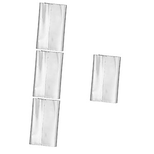 Gatuida 4pcs Sheet Experiment Anode Experiment Supplies Electrode Material Fruit Battery Science Kit Analysis Test Experimental Supply Experiment Tools Thin Metal Plate Silver Zinc