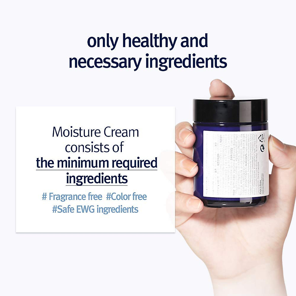 Pyunkang Yul Moisture Cream - Korean Skin Care Face Cream - Facial Moisturizer for dry and combination skin types - Natural Ingredients Shea Butter, jojoba seed oil deeply moisturize Skin - 3.4 Fl oz