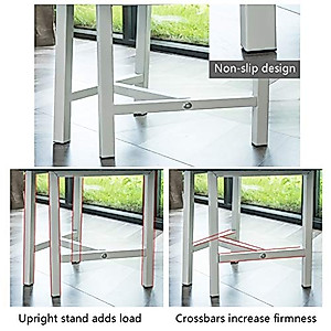 Reception Tables and Chairs Home Kitchen Leisure Table 80cm Marble Round Table Nordic 1 Table and 4 Chairs Vintage Leather Lounge Chair Office Reception Room Negotiating Table Cafe Library Lounge ( Co