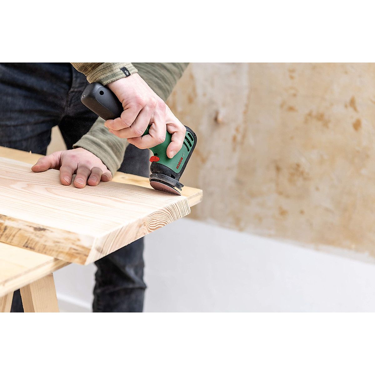 Bosch 6 Sanding Discs (for Wood & Paint, Ø 50 mm, Grit Size P120; Accessories for Bosch Easy Cut & Grind)