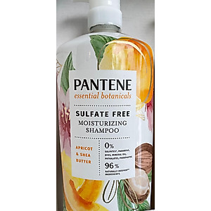 Essential Botanical Shampoo and Conditioner Set | 2 Pack | SULFATE-Free | Family size 2x38.2oz | Apricot and Shea Butter Infused