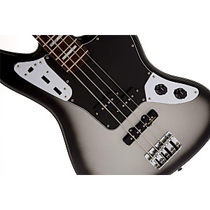 Fender Troy Sanders Jaguar Bass, Silverburst, Rosewood Fingerboard