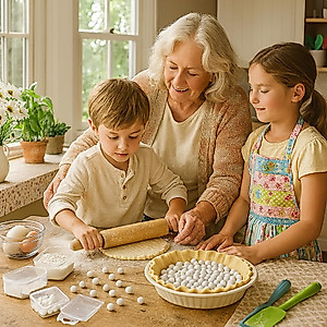 Mrs. Anderson"™s Baking Pie Crust Weights, Natural Ceramic Stoneware