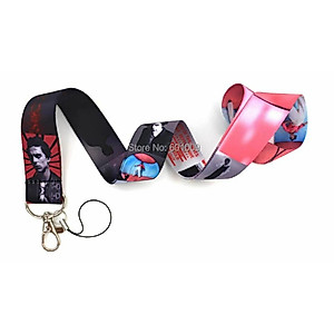 Pinstant Harry Pop Music Star Singer Artist Sunflower Fine Line Styles 17.7" Neck Lanyard Keychain Holder ID Badge Mobile Phone Pin Strap