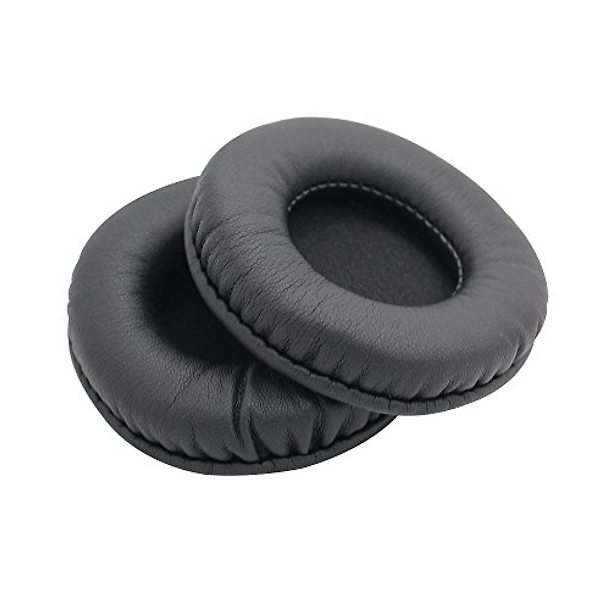 Replacement Ear Pads for Audio-Technica ATH-WS99, ATH-WS70, ATH-WS77, Sony MDR-V55, V500DJ, MDR-7502 Headphones - Black