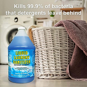 Laundry Sanitizer/for Commercial or Household use/Made in USA/Quality Chemical / 1 Gallon (128 oz.)