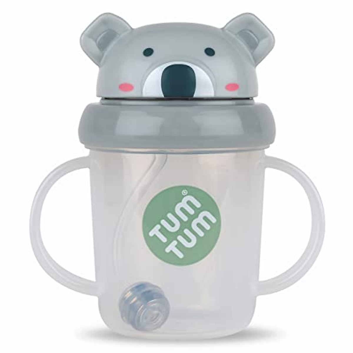 TUM TUM Tippy Up Free Flow Sippy Cup (No Valve), Sippy Cup for Toddlers, 200ml, BPA Free (Kevin Koala)