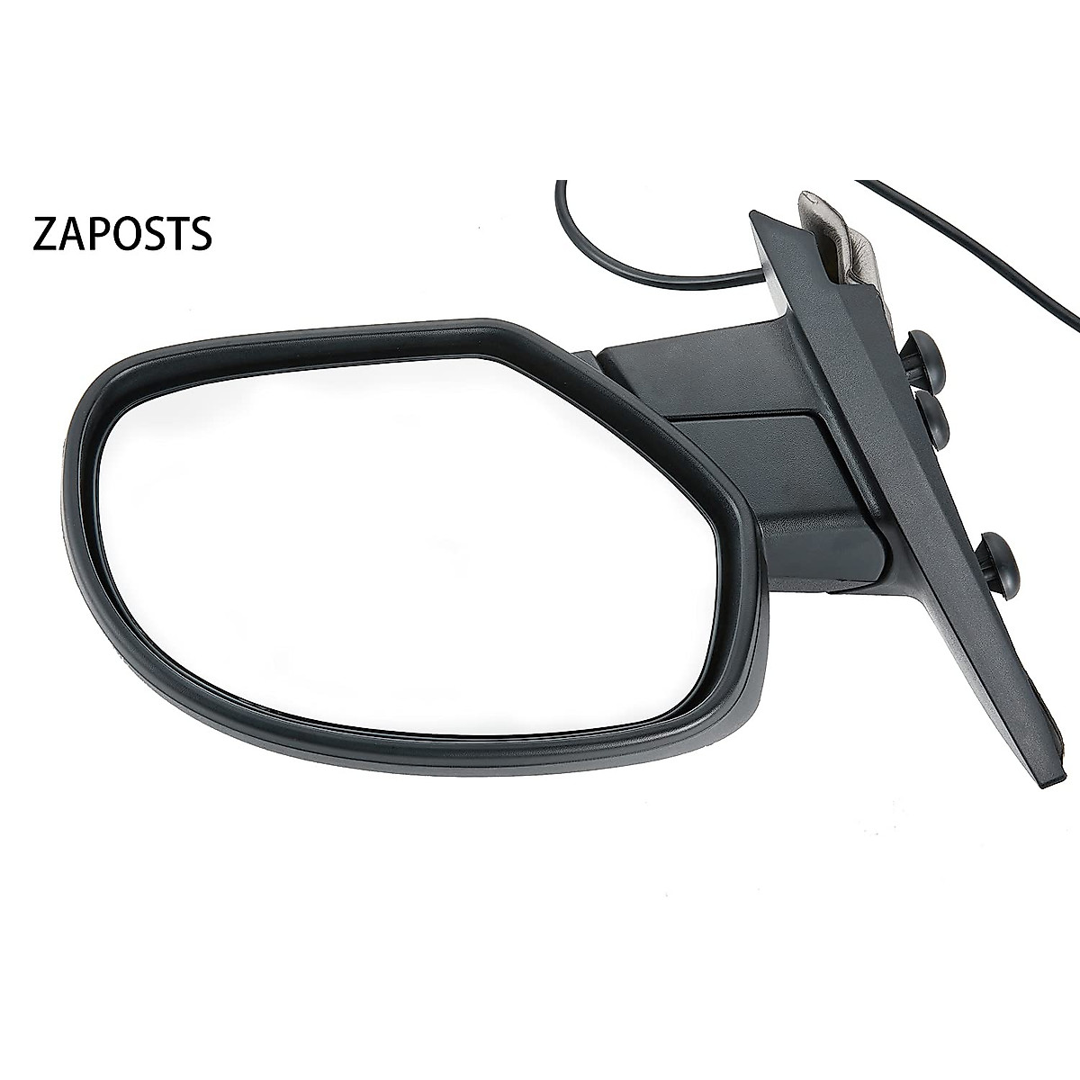 ZAPOSTS Rearview mirror Replacement Fit for 2007-2013 for Chevy Silverado 1500 2500 HD 3500 HD for GMC Sierra 1500 2500 HD for GMC Yukon/Yukon XL 1500 Power Heated Manual Fold Right Side View Mirror