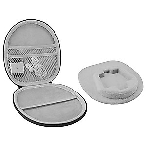 Geekria Shield Case Compatible with Bluenin, Bose, COULAX, Jabra, Matone, Mpow, Rymemo Headphones, Replacement Protective Hard Shell Travel Carrying Bag with Cable Storage (Black)