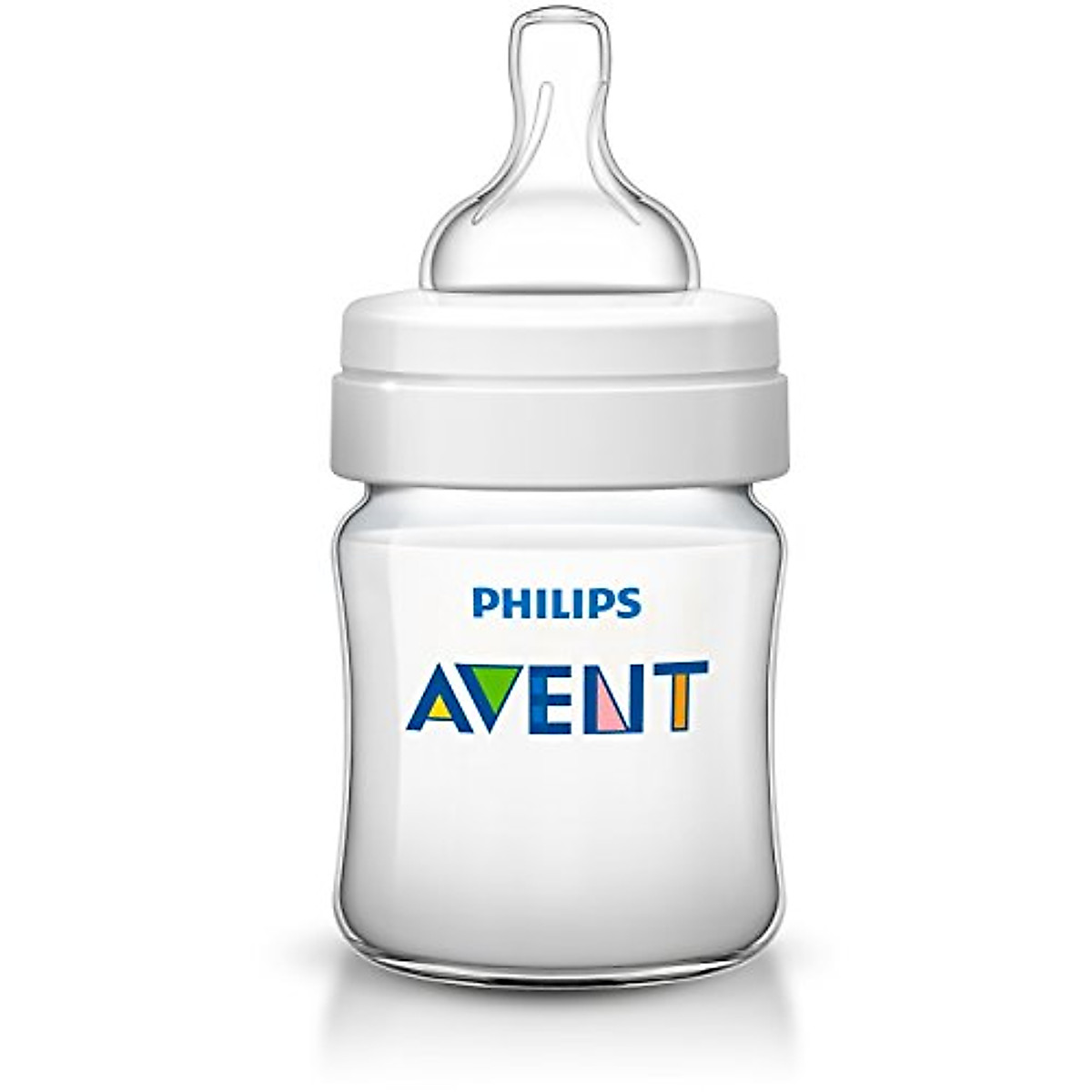 Philips AVENT Anti-Colic Baby Bottles Clear, 4 Oz