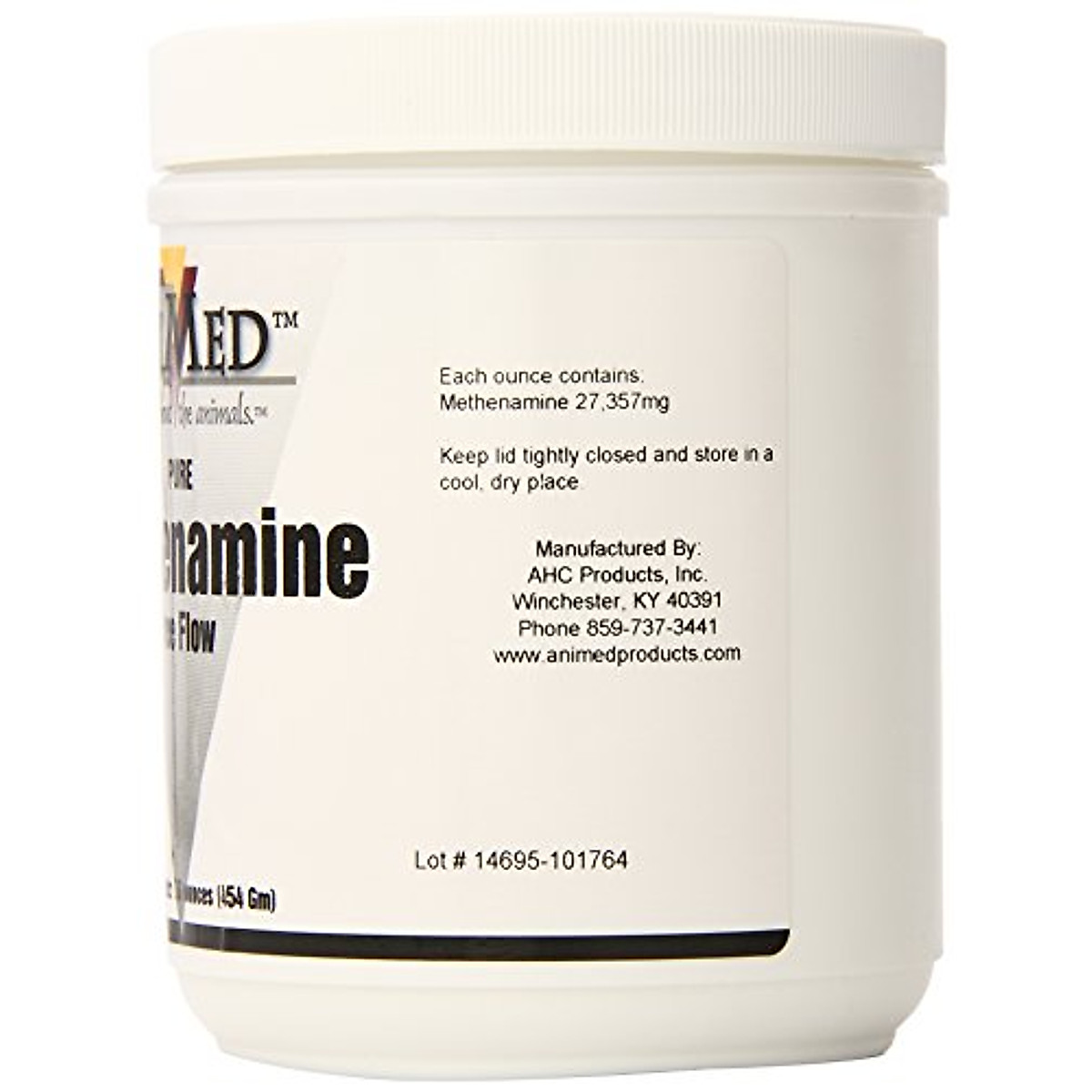 AniMed Methenamine Pure Multi-Species Pet Supplement, 16-Ounce