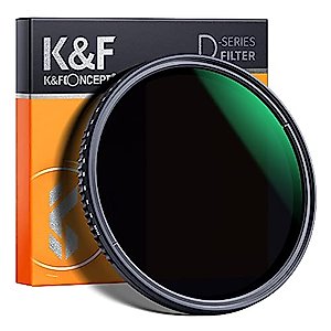 K&F Concept 67mm Variable Neutral Density Filter ND8-ND2000 (3-11stop) Waterproof Adjustable ND Lens Filter with 24 Multi-Layer Coatings for Camera Lens (D-Series)