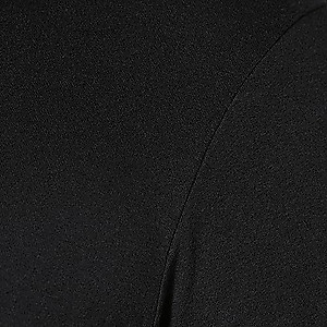 Amazon Essentials Men's V-Neck Undershirt, Pack of 6, Black, X-Small