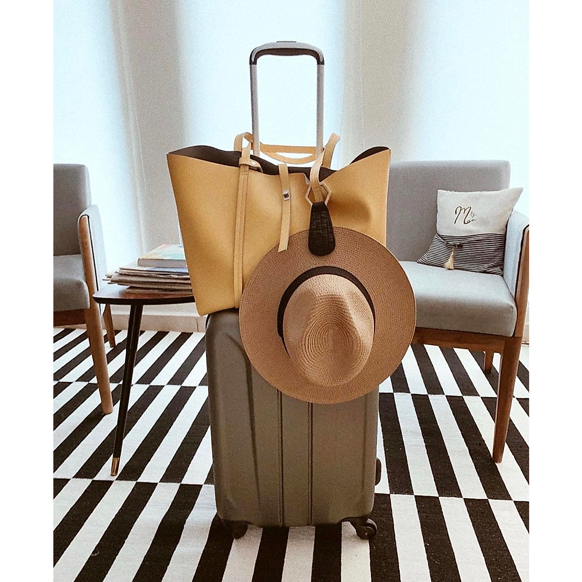 TOPTOTE THE DROP HAT CLIP (Classic, Black)