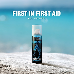 H2Ocean Ocean Foam Tattoo Aftercare, Water Based Ink Sealer & Skin Moisturizer 2oz