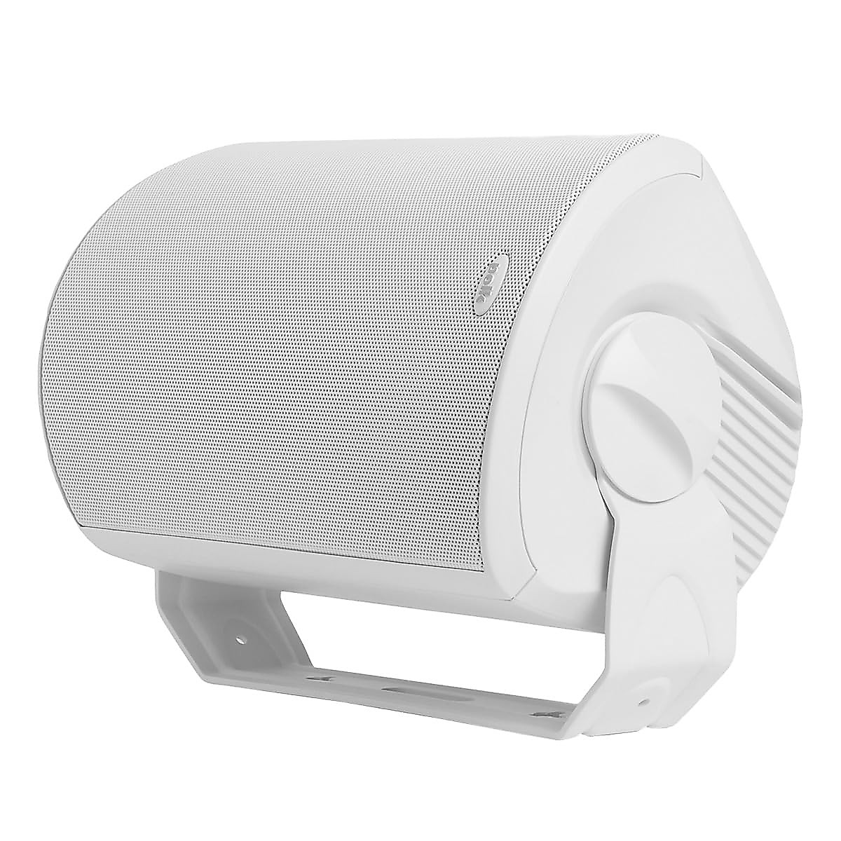 Polk Audio Atrium 6 Outdoor All-Weather Speakers with Bass Reflex Enclosure (Pair, White), Broad Sound Coverage, Speed-Lock Mounting System