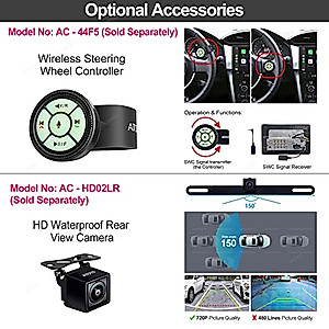 ATOTO F7 XE 10.1 Inch Double Din in-Dash Navigation, Wireless CarPlay & Android Auto, 1280 * 720 QLED Display, Mirror Link, Bluetooth, HD LRV, SXM, Quick Charge, USB/SD(Up to 2TB Storage), F7G211XE