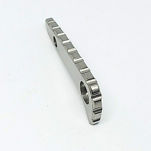 1* Silver Anodized Titanium Back Spacer for Spyderco Paramilitary 2 (C81)