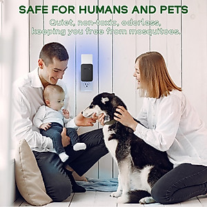 Carmelie Fly Trap Indoor, Fruit Fly Trap for Indoors, Plug-in Flying Insect Traps Catcher with Dimmable UVA Attract Night Light Mode, for House Flies Bugs Mosquito Pest, Black(1 Device+5 Glue Cards)