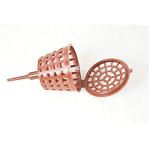 10 Japanese Fertilizer Basket Box w/Cover for Bonsai, Orchid, Garden Plants 1.5"