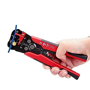 Wire Stripper Tool - 3 in 1 Self-Adjusting Wire Stripper Cutter, Wire Crimping Tool Wire Pliers for Wire Stripping,Cutting,Crimping 10-24 AWG (0.2~6.0mm²)
