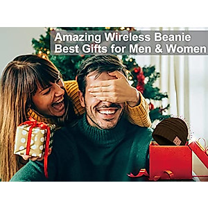 XIKEZAN Bluetooth Beanie,Unique Christmas Tech Gifts for Boyfriend Him Men Women Teen Boys Girls Teenage Stocking Stuffers Friend