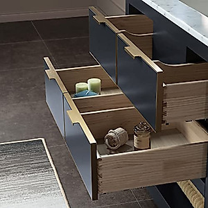 Woodbridge Venice-3621-Grey-G+ CAVT3722-8 Vanity with top, 37"x22", Grey with Gold Trim